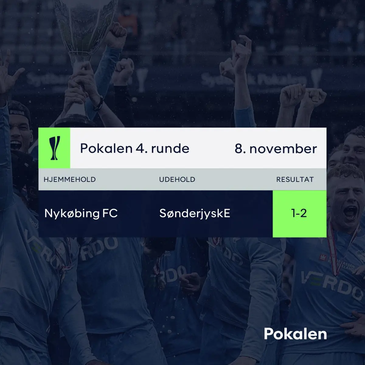 Første kvartfinalist er på plads